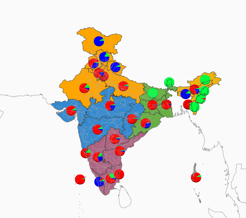 GeoSpatial Energy Map of India